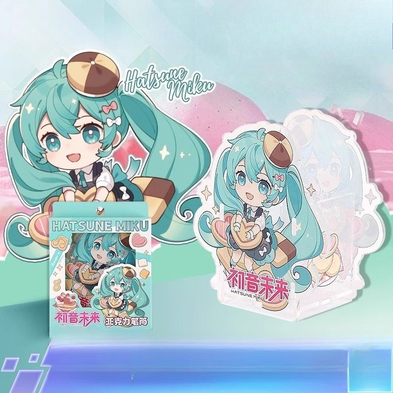 Official Licensed Hatsune Miku Acrylic Pen Holder – Desktop Organizer ...