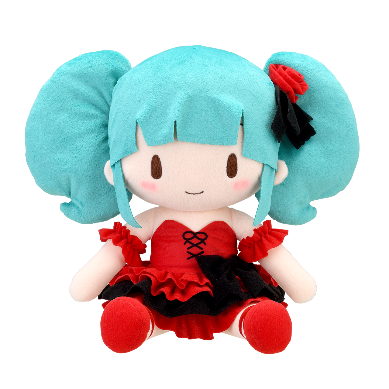 Official SEGA Hatsune Miku Project DIVA MEGA39's Red Ballet Dress Fuwa ...